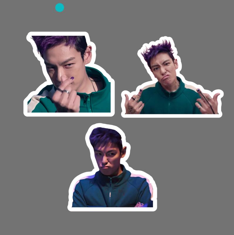 Thanos Squid Game 2 Inspired Vinyl Glossy Die-cut Stickers | - TikTok Shop