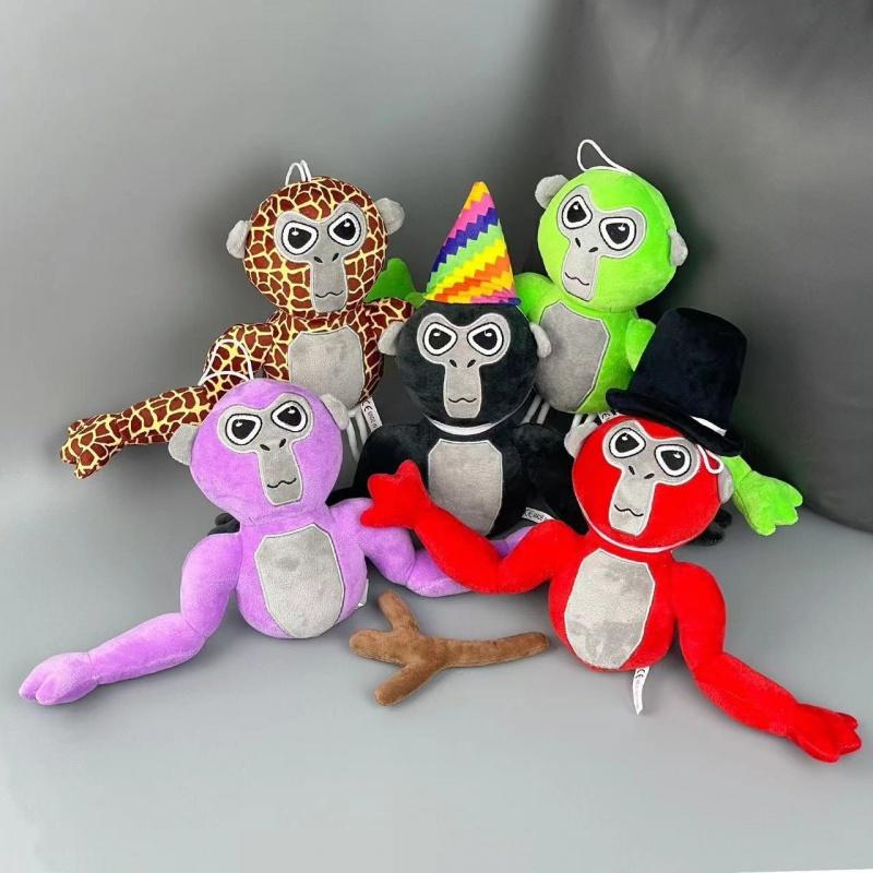 Gorilla Tag Plush Colorful Orangutan Doll Stuffed Toy - TikTok Shop