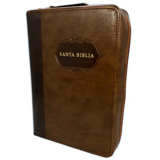 Bible in Spanish with Large Font and Organizer Cover Reina-Valera ...