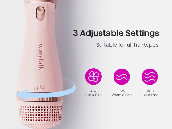 【Live Only】Wavytalk Air Sculpt 5-in-1 Hot Air Brush Set, Multi-Styler ...