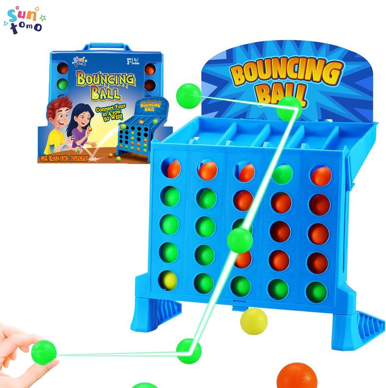 Bounce Balls Shots Game, Connect Four Jumping Ball Game, 4 I - TikTok Shop