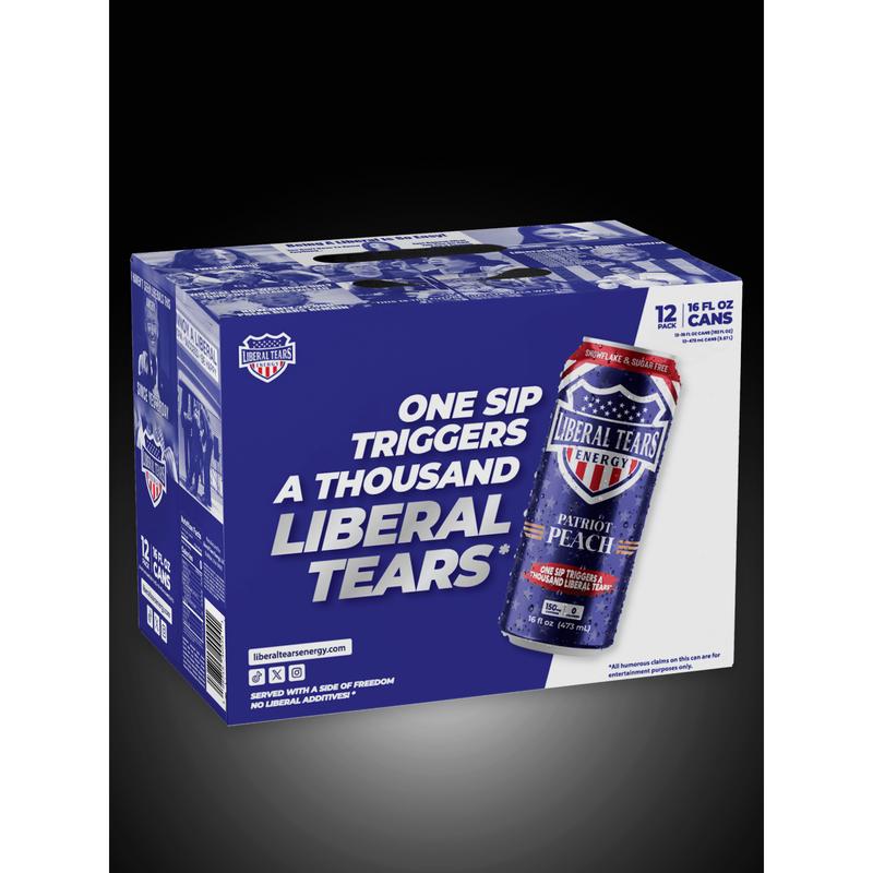 Liberal Tears Energy Drink - 12 Pack Beverage Sugar Sport - TikTok Shop