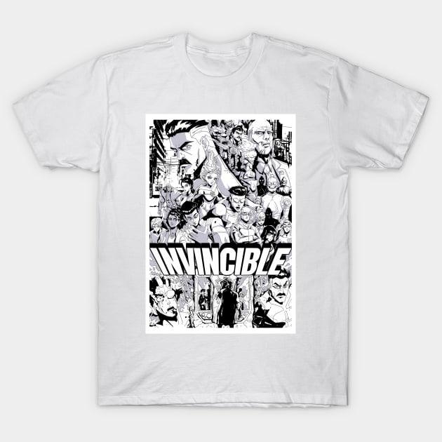 Invincible Cartoon Shirt Invincible Comics Mark Grayson OmniMan ...