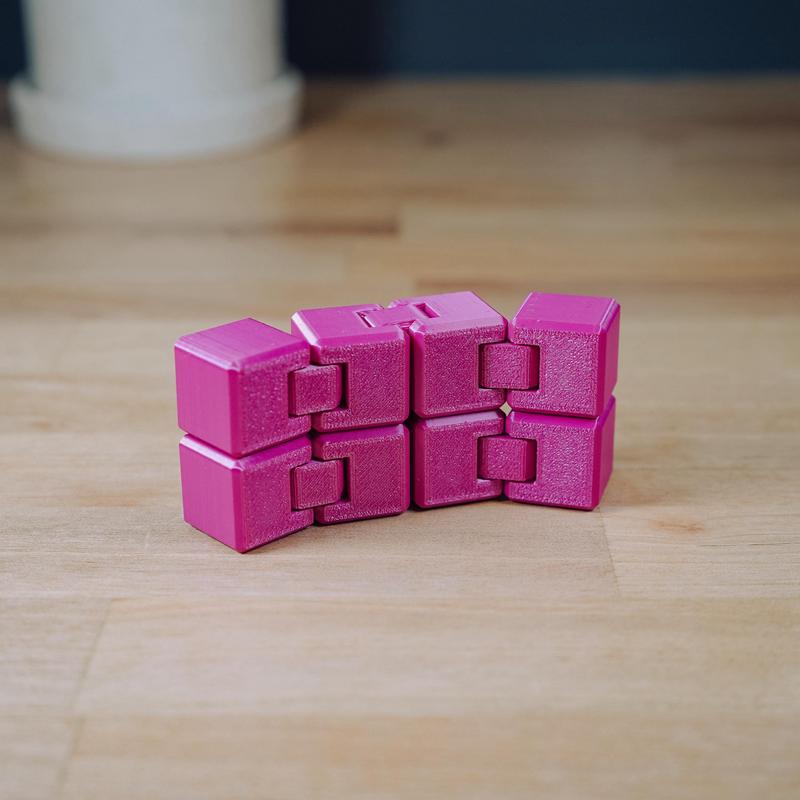 Infinity Fidget Cube – 3D Printed Stress Relief Toy - TikTok Shop
