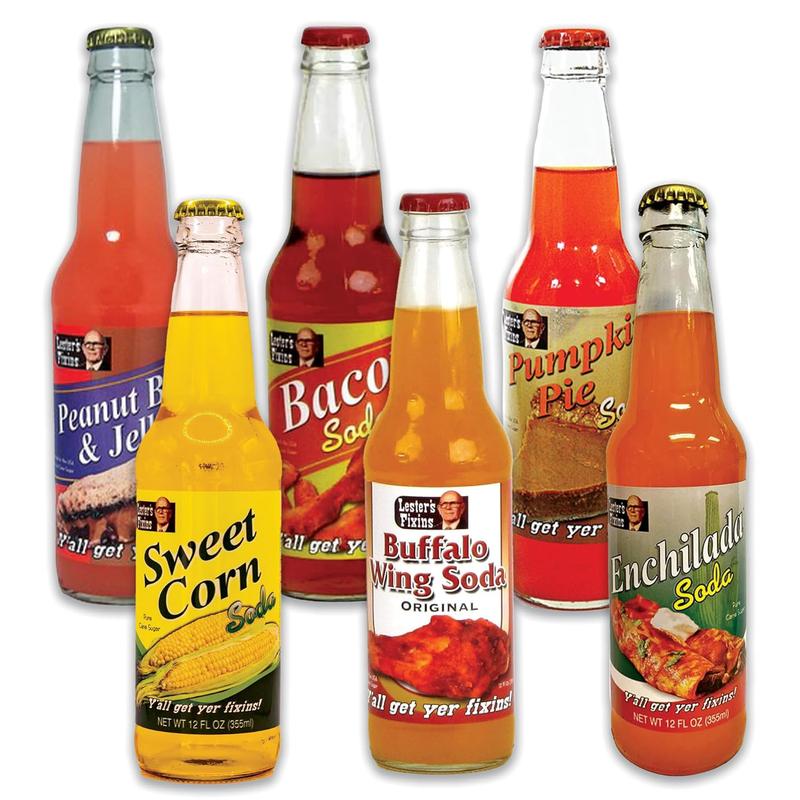 Lester's Fixin Wierd Soda Variety Pack of 6 Flavors. Weird Soda - TikTok Shop