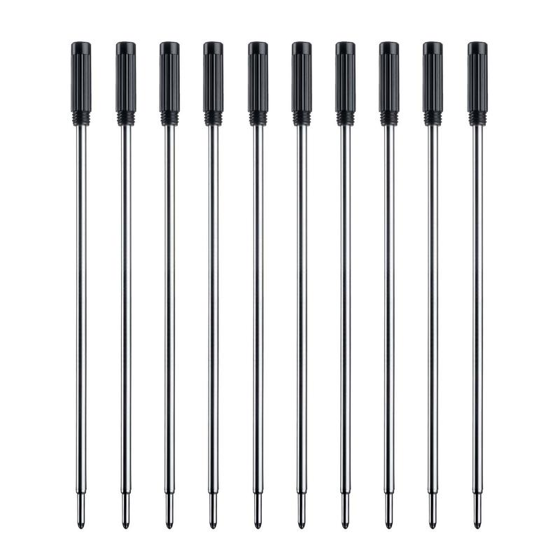 Black Ink Refills (10pcs), Replaceable Pens Refills, 1mm Medium ...