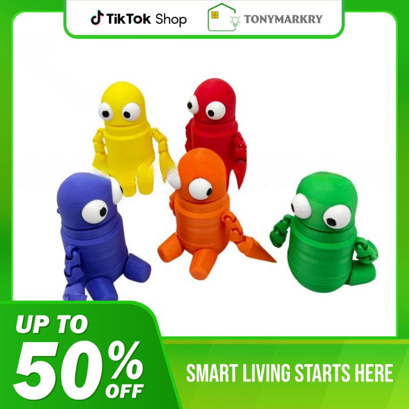 REPO Robot 3D Printed Articulated Figure – Movable Joints, Unique ...