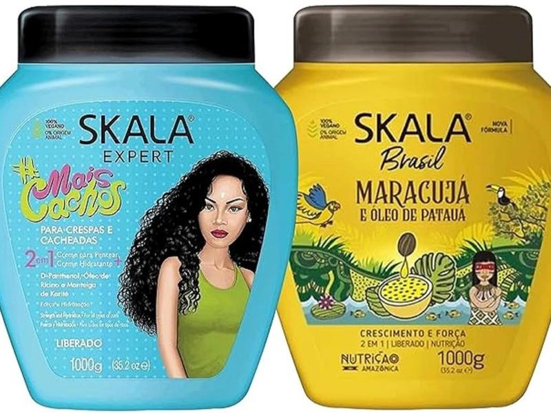 2 Pack SKALA Hair Care Set: Expert Mais Cachos 2-in-1 Conditioning ...
