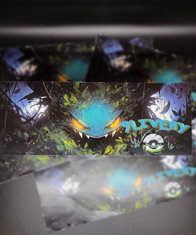 Grass Monster Sticker - Grass Type Style Slap Sticker - Viny - TikTok Shop