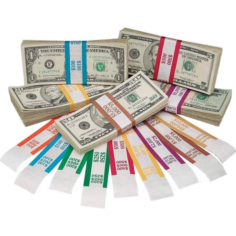 Assorted Currency Straps, Currency Bundle Bands, Money Bill Straps ...