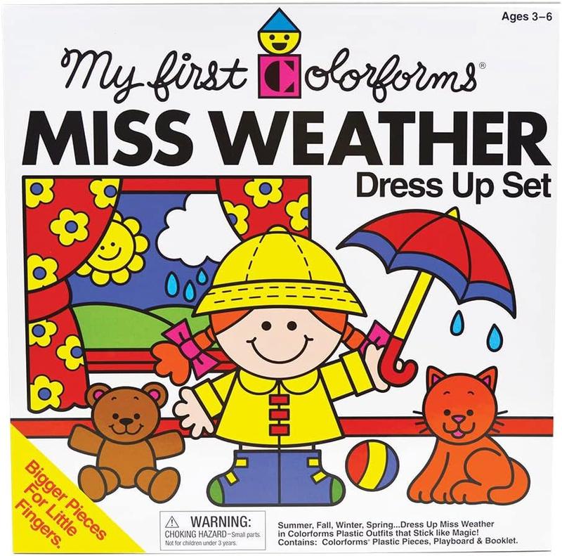 Colorforms Stickers for Kids, My First Colorforms, Miss Weather ...