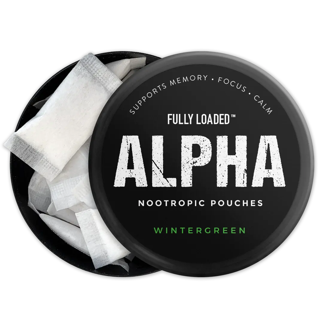 ALPHA MUSHROOM Vanilla Pouches by Fully Loaded - Focus, Mind, Body ...