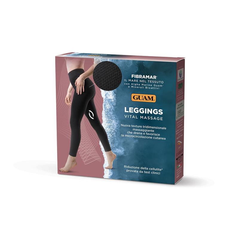 Guam Vital Massage Anti-cellulite Leggings with Compression - TikTok Shop