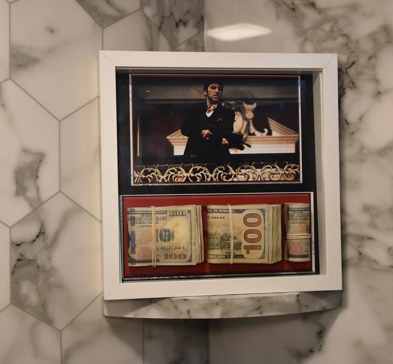 Scarface cash Shadow Box - Custom Al Pacino Wall Art, Tony Montana ...