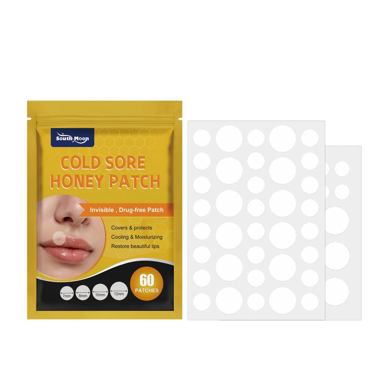 South Moon Cold Sore Honey Patch, Lip Care Relieves Constriction ...
