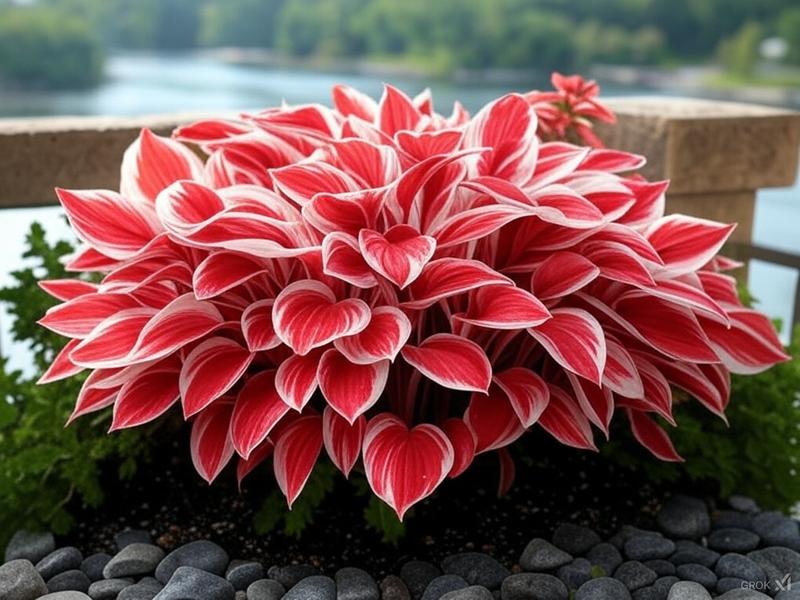 Transform Your Garden with Rare Red & White Hosta Seeds – Easy - TikTok ...