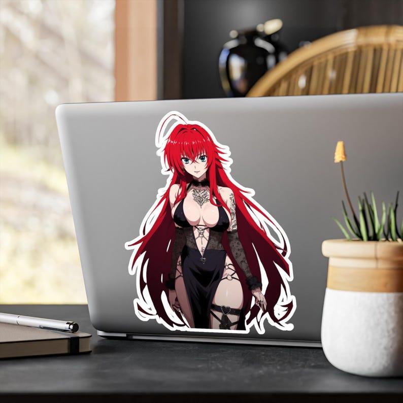 Rias Gremory High School DxD, Gothic Style Sticker, Anime Waifu ...