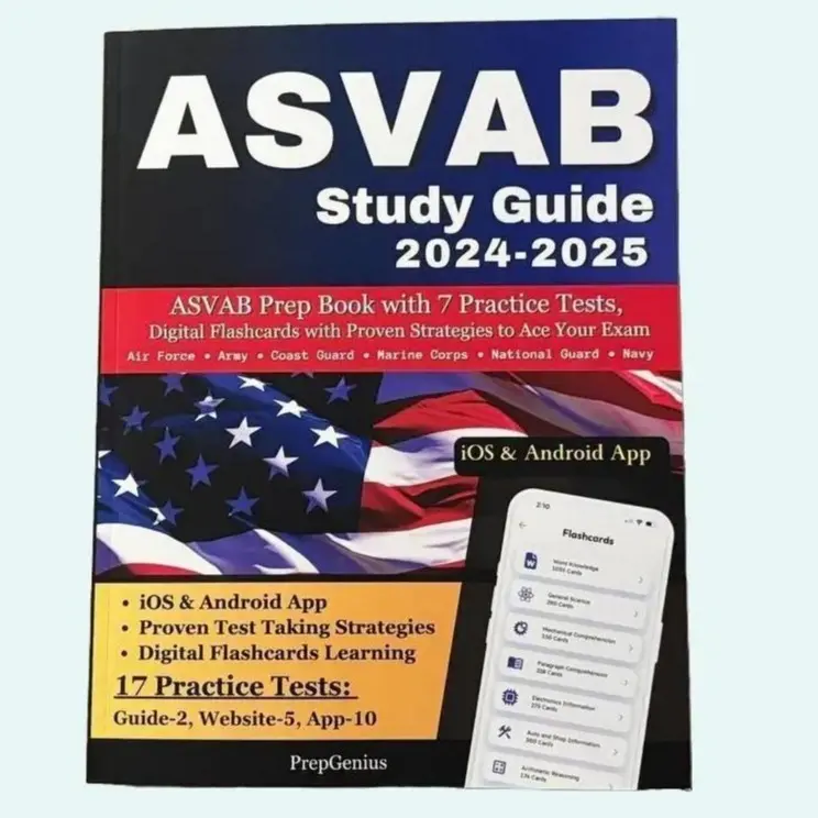 2024/2025 ASVAB For Dummies: Book + 7 Practice Tests + Flashcards ...
