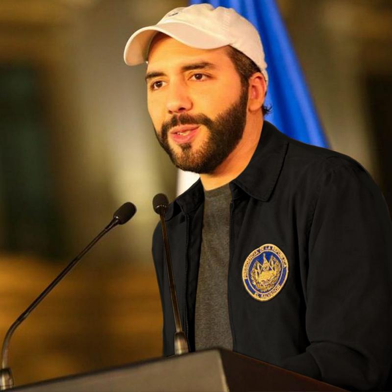 Nayib Bukele Official Jacket - "El Salvador President" Classic - TikTok ...