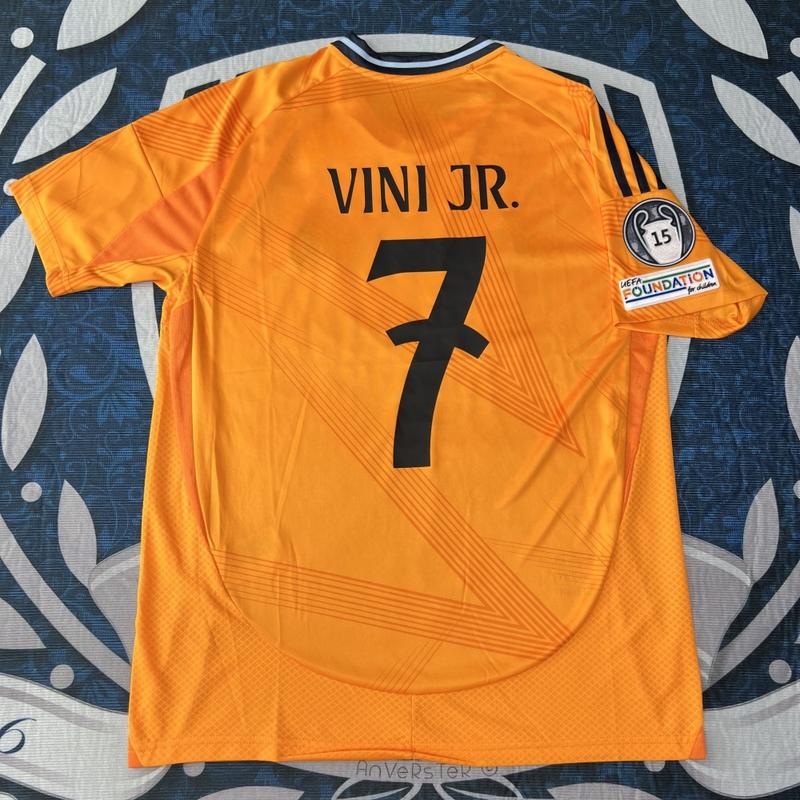 Away Fans Edition No.7 Vini Jr Short Sleeves Soccer Jerseys - TikTok Shop