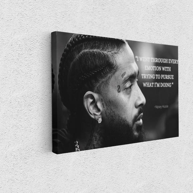 Nipsey HussleE American Rapper Wall Art Decoration, Motivation - TikTok ...