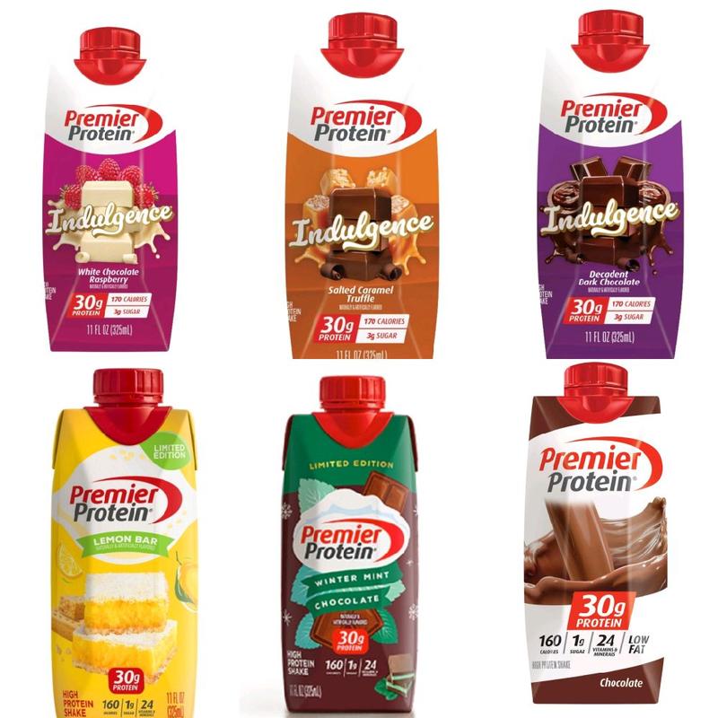 Premier Protein Shake, Sample Pack, 30g Protein, 11 fl oz, 6 - TikTok Shop