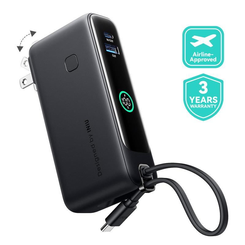 INIU 3-in-1 Portable Charger, Small 30W PD 10000mah Power Bank - TikTok ...