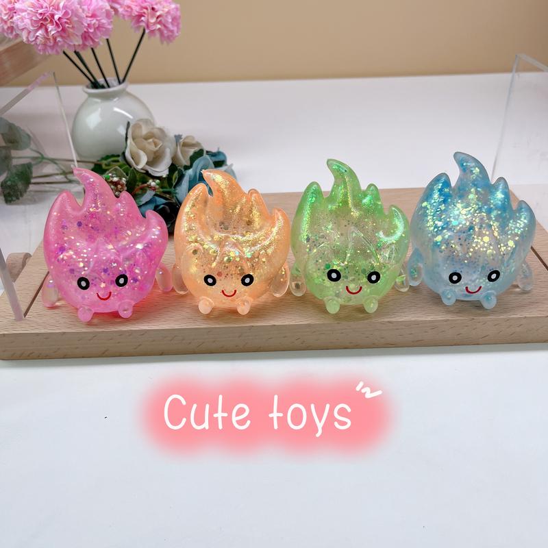 2025 flame shape Stress relief toy, Venting Squeeze Toy, Squishy ...