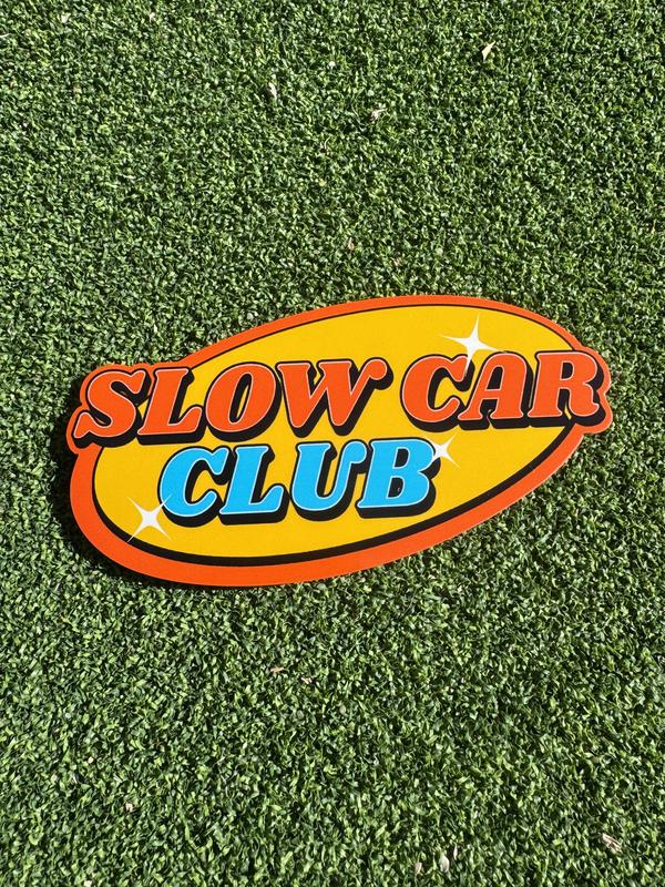 Slow Car Club JDM Car Sticker - High Quality 5"x 2.5" decal sticker ...