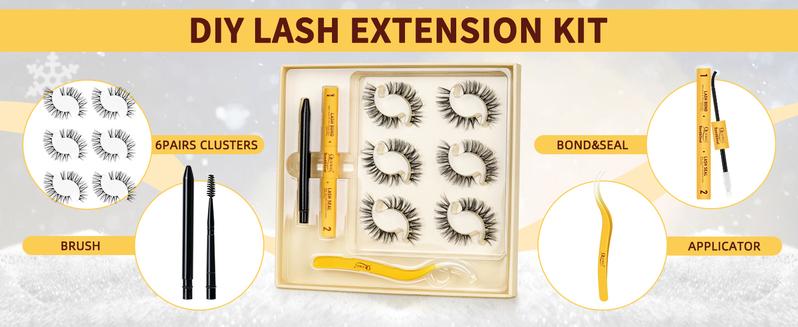 Create Stunning Looks With This Quewel Diy Lashes Extension Glam 01 Kit