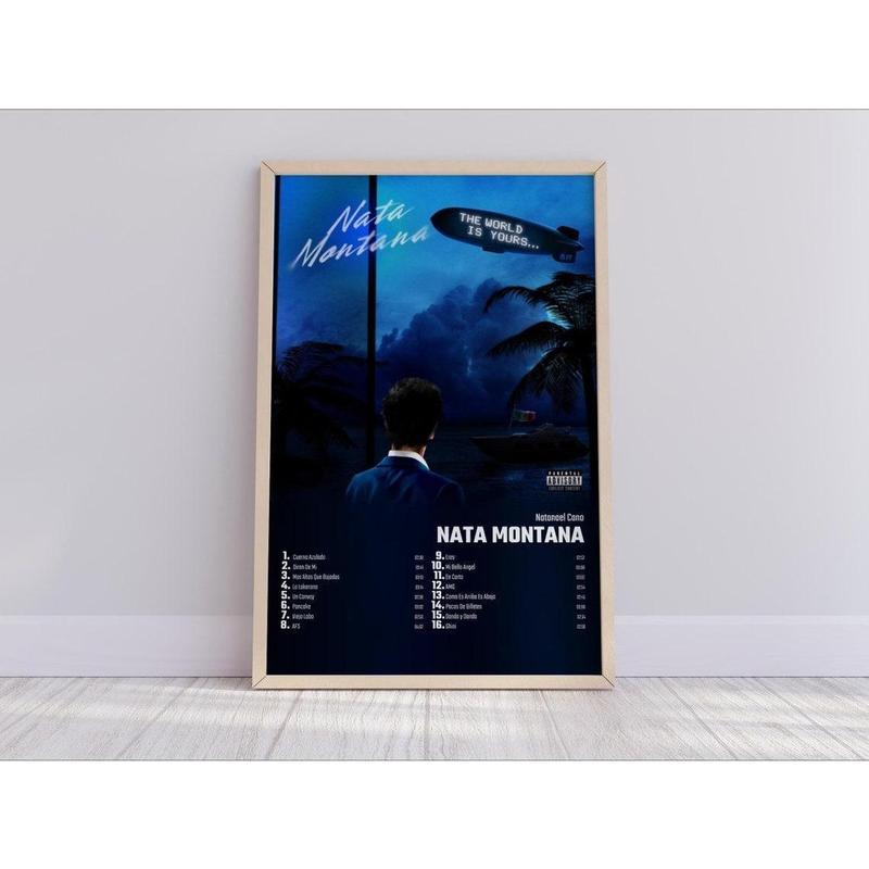 Natanael Cano - Nata Montana Album Cover Poster Music Poster - TikTok Shop