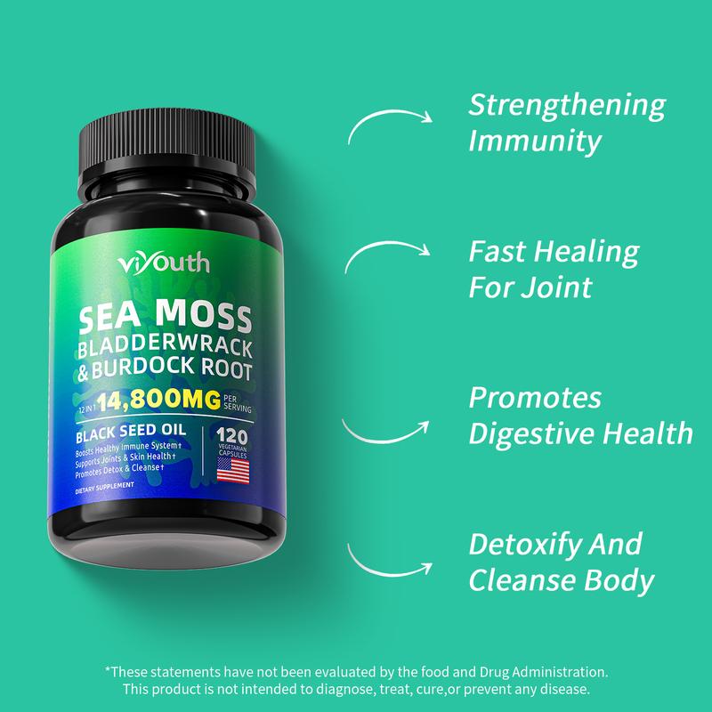 Convenient daily use: 120 capsules are easy to carry and use, and the recommended daily dosage ...