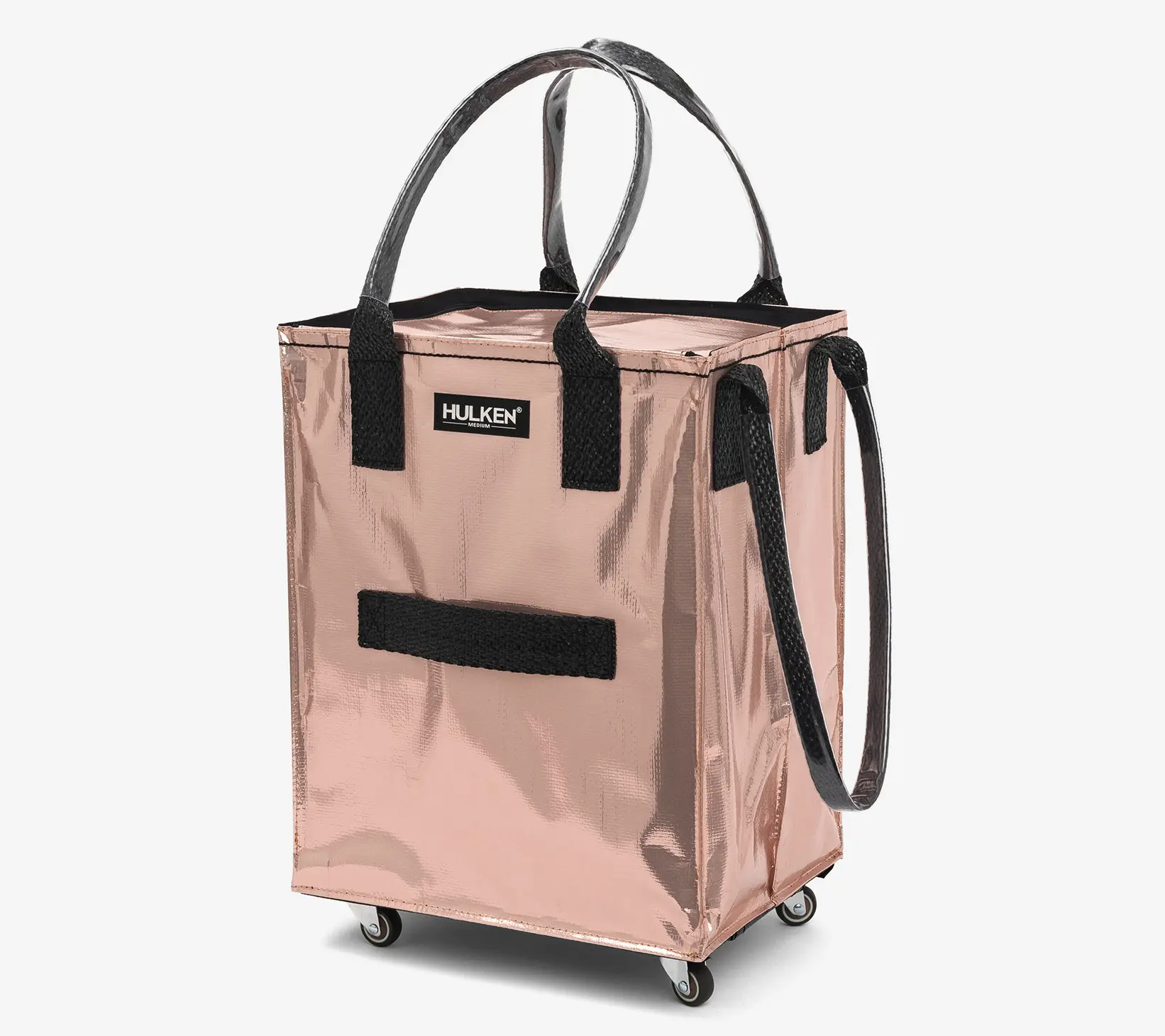 Hulken Large Rolling Tote Bag with Zip Top Closure - TikTok Shop
