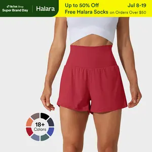 Halara Backless Twisted Side Pocket 2-in-1 Resort Romper-Easy Peezy ...