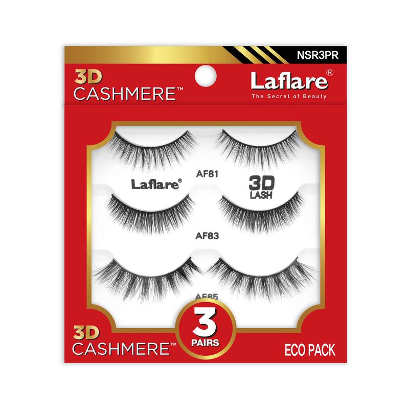 3D CASHMERE 3 PAIRS ECO PACK Eyelashes Lash - TikTok Shop