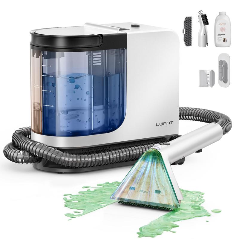 uwant Portable Carpet Cleaner, 12Kpa Powerful Suction Spot Cleaner ...