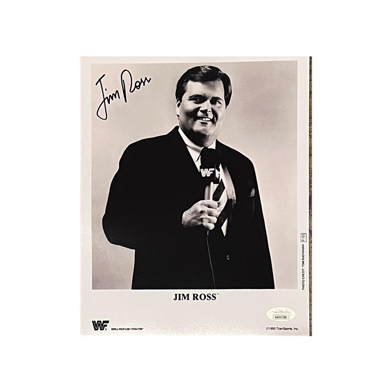 Jim Ross Signed 8x10 WWE Photo JSA - TikTok Shop