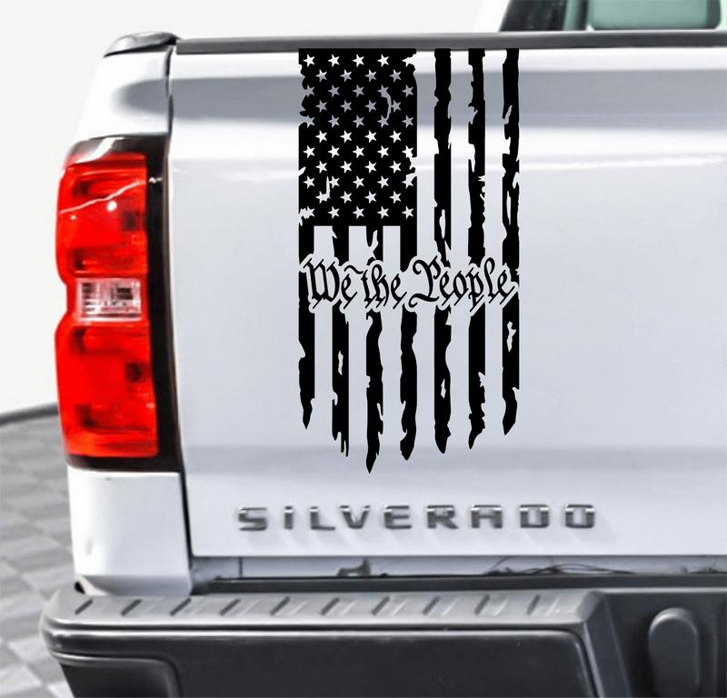 Thrilling Signs | We the People Flag Decal - Patriotic Hanging - TikTok ...