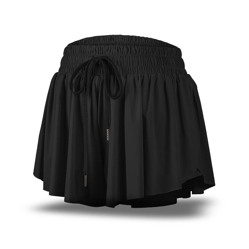 2 in 1 Flowy Sports Shorts for Women Gym Yoga Athletic Running - TikTok ...