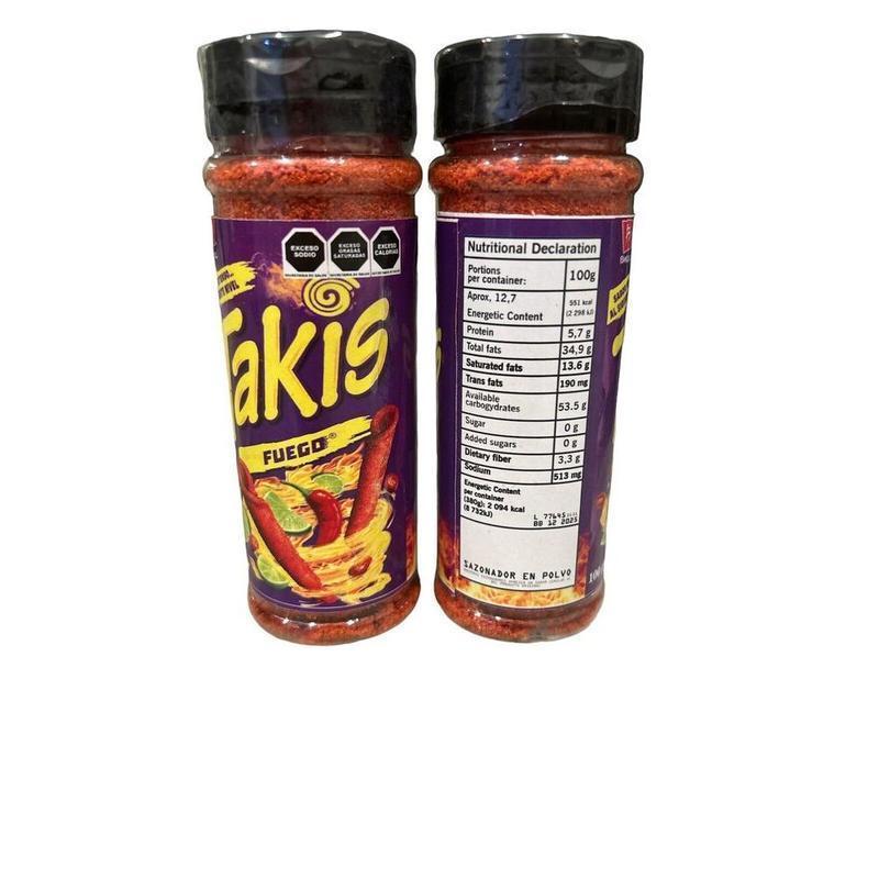 Takis Fuego Powder Spice Seasoning Spice Chilli Powder for Snacks ...