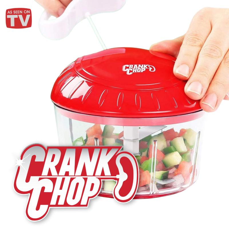 Crank Chop Food Chopper - Pull the String to Chop As Seen on - TikTok Shop