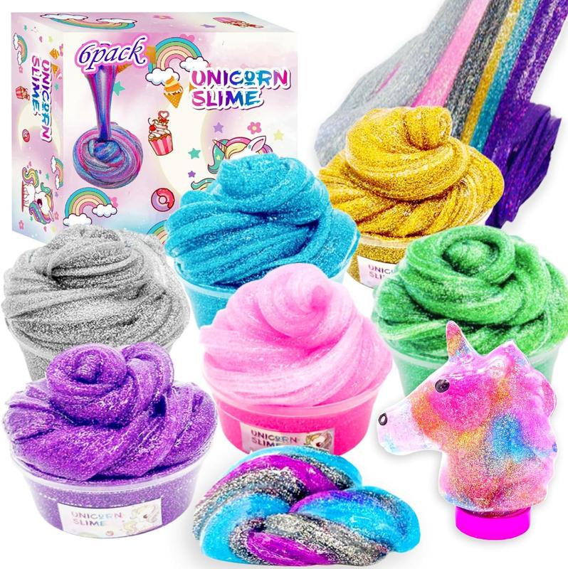 Sparking Galaxy Slime Unicorn Galaxy Slime Unicorn Colors Bulk - TikTok ...