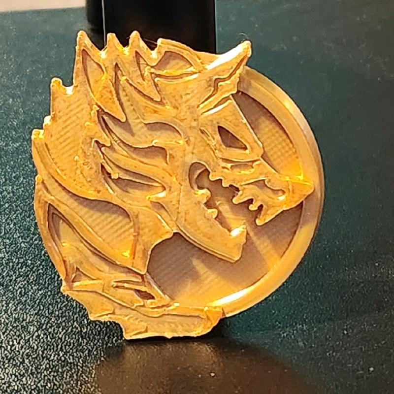 Cerberus Fortnite Medallion (Unpainted) - TikTok Shop