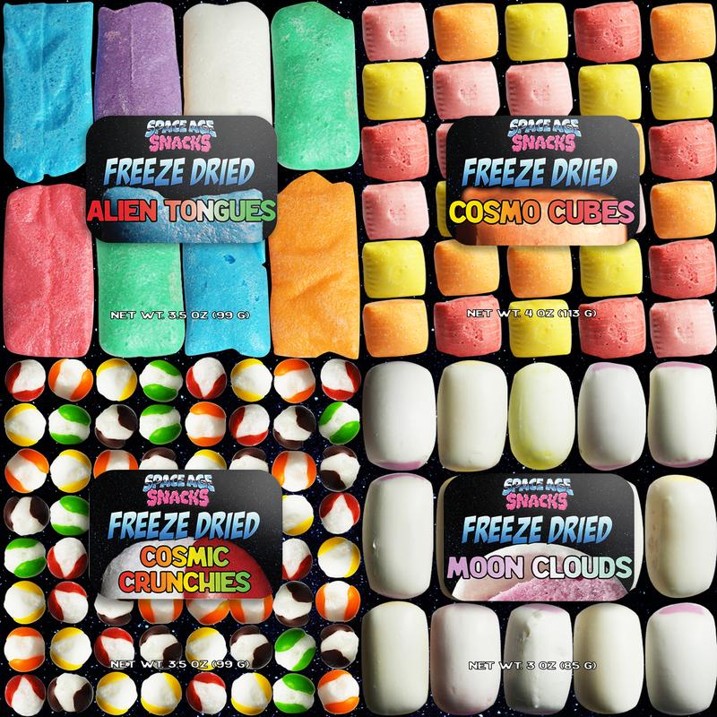 The 4 Pack- Freeze Dried Candy Sample Pack with Freeze Dried - TikTok Shop