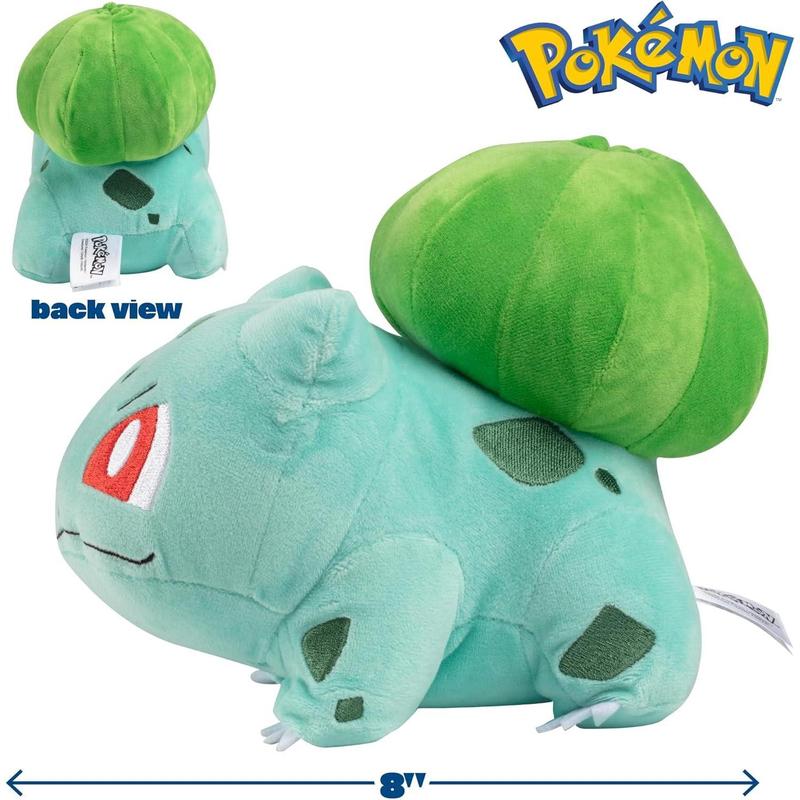Pokemon 8" Bulbasaur Plush - Officially Licensed - Generatio - TikTok Shop