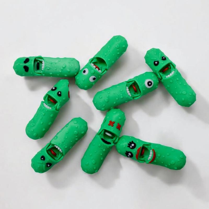 Articulated Pickle Fidget Toy, Desk Stress Toy, Pickle lover - TikTok Shop