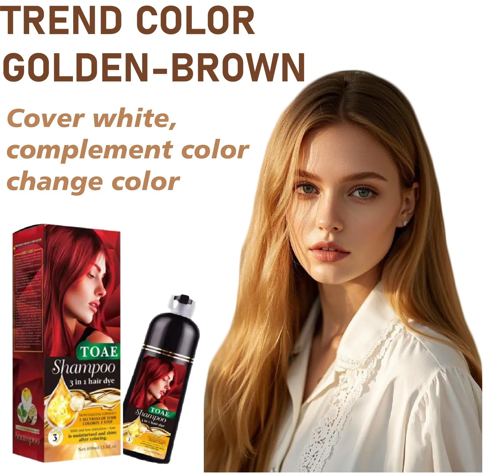 brad mondo dark lunar brown hair dye-TikTok Shop