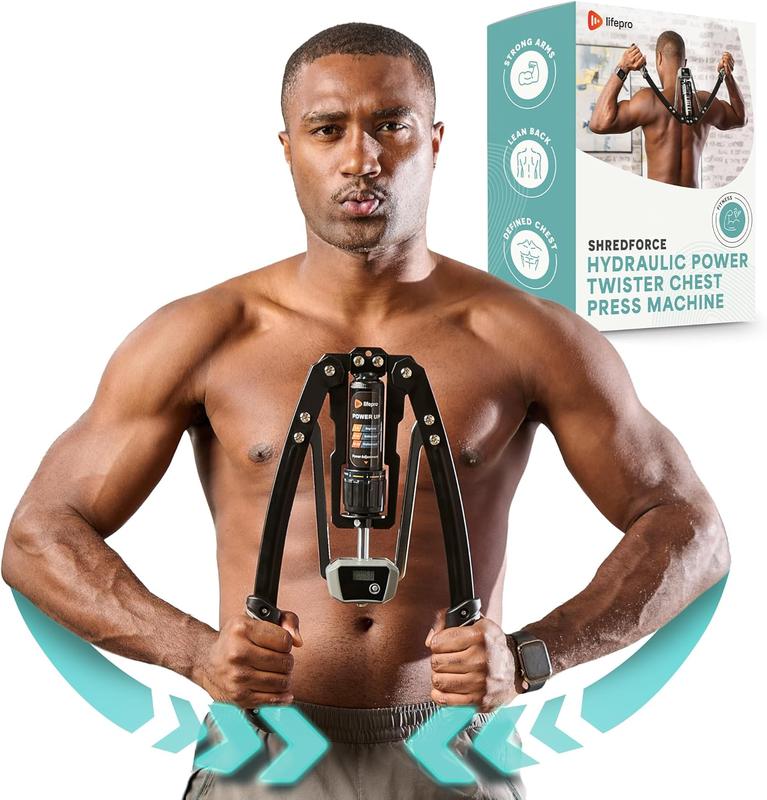 ShredForce Chest & Arm Twister - Hydraulic Power Chest Press - TikTok Shop