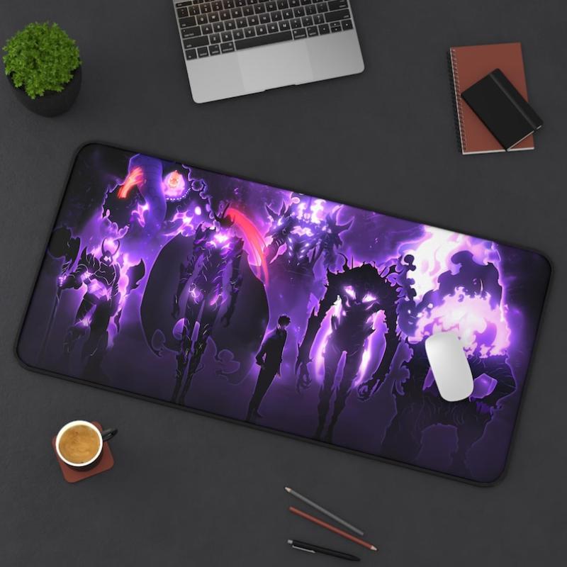 Solo Level Desk Mat | Anime Gaming Pad | Sung Jin-Woo Mousepad - TikTok ...