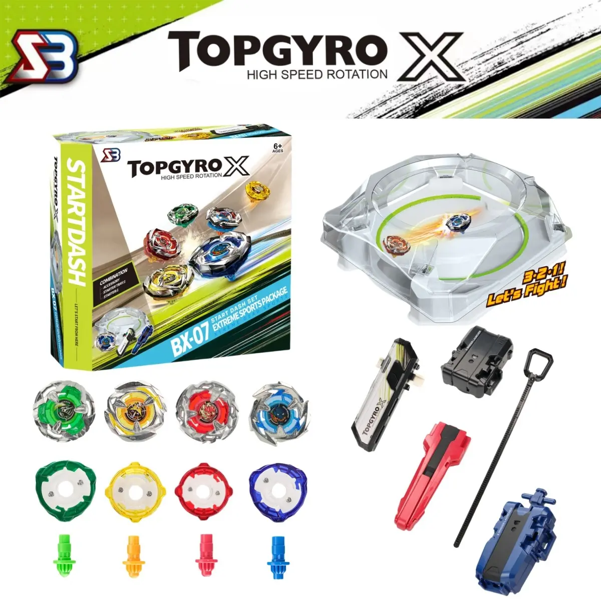 beyblade launcher attachments-TikTok Shop